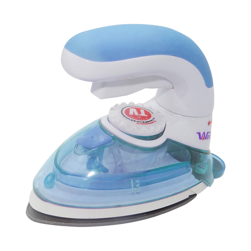 Mini Ferro de Viagem Vertical Steamer Vapor W777 Westpress Bivolt Azul ...