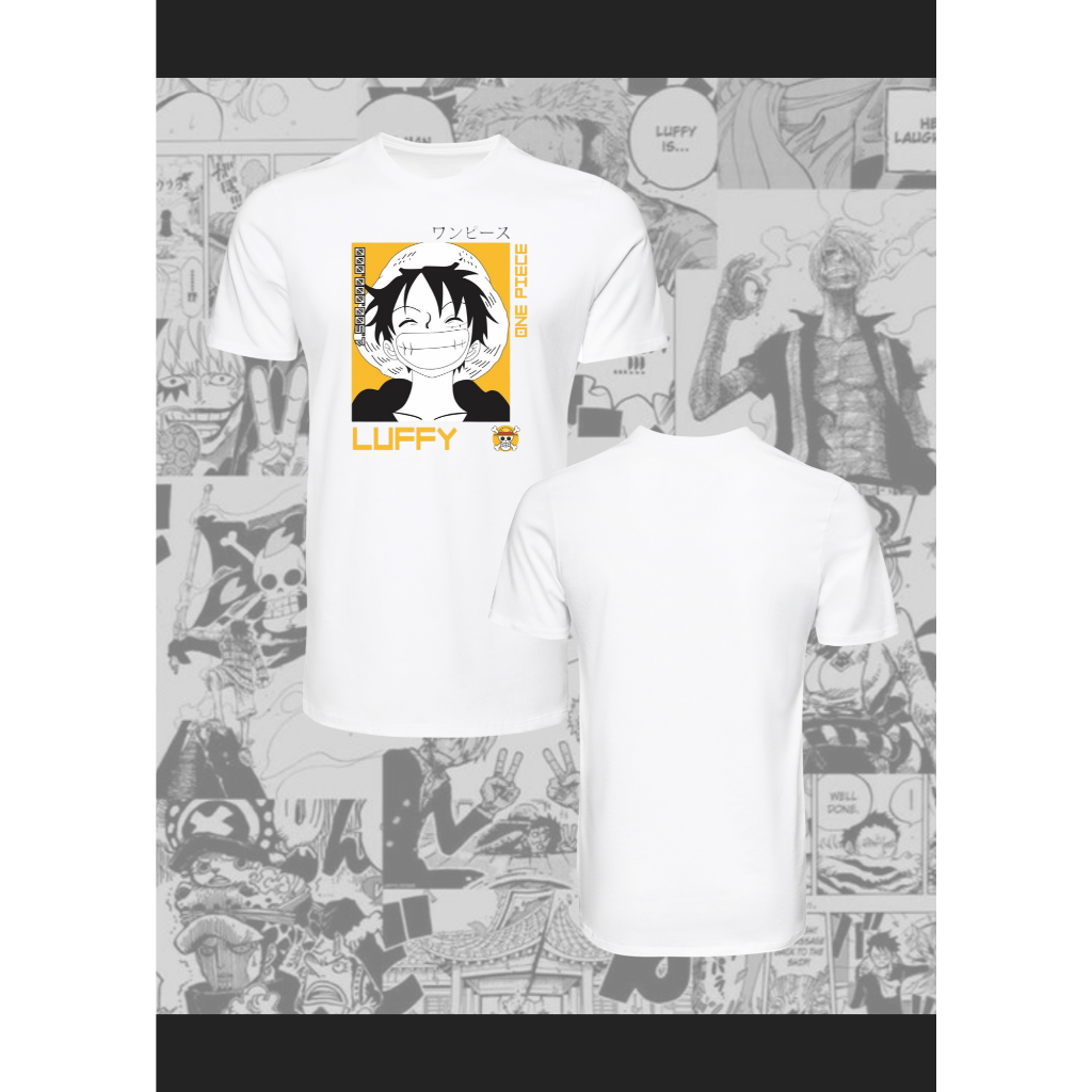 Camiseta Anime One Piece Luffy Dry Fit Camisa Feminina Masculina ...