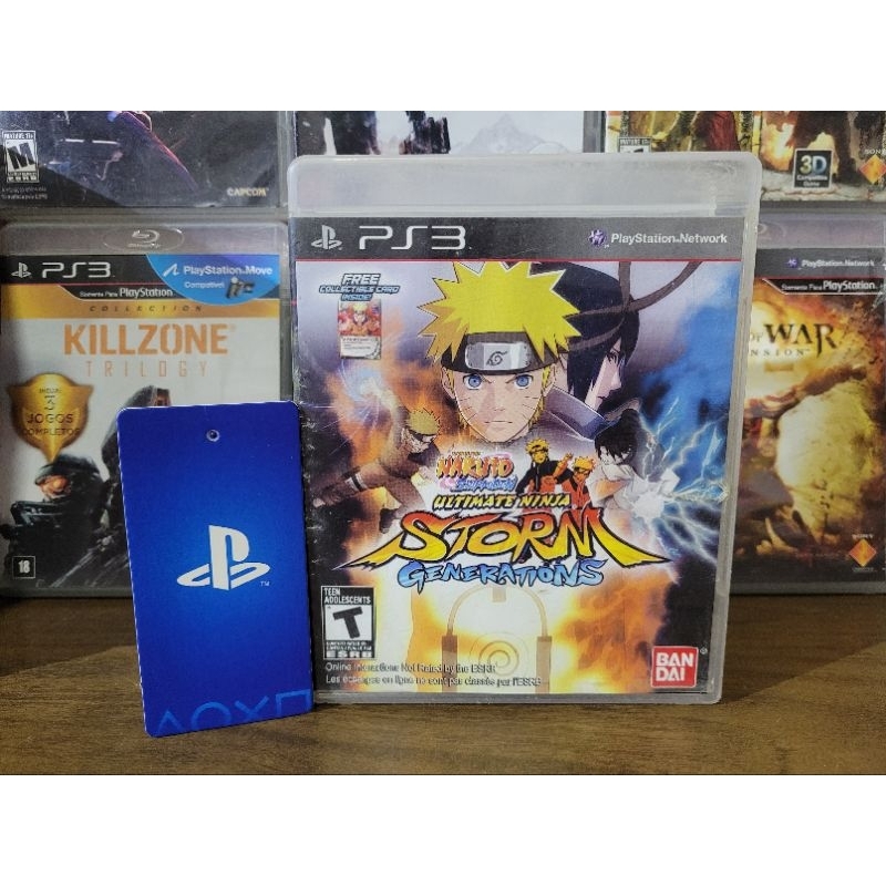 Naruto Generations PS3 - CD Original Mídia Física | Shopee Brasil