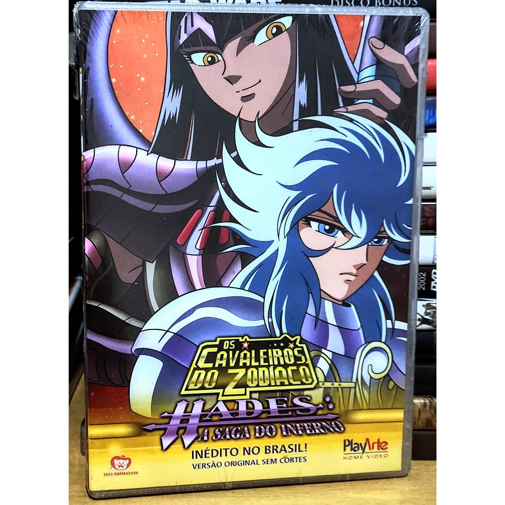 DVD Os Cavaleiros Do Zodíaco Hades A Saga Do Inferno Volume 2 (Original Lacrado) | Shopee Brasil