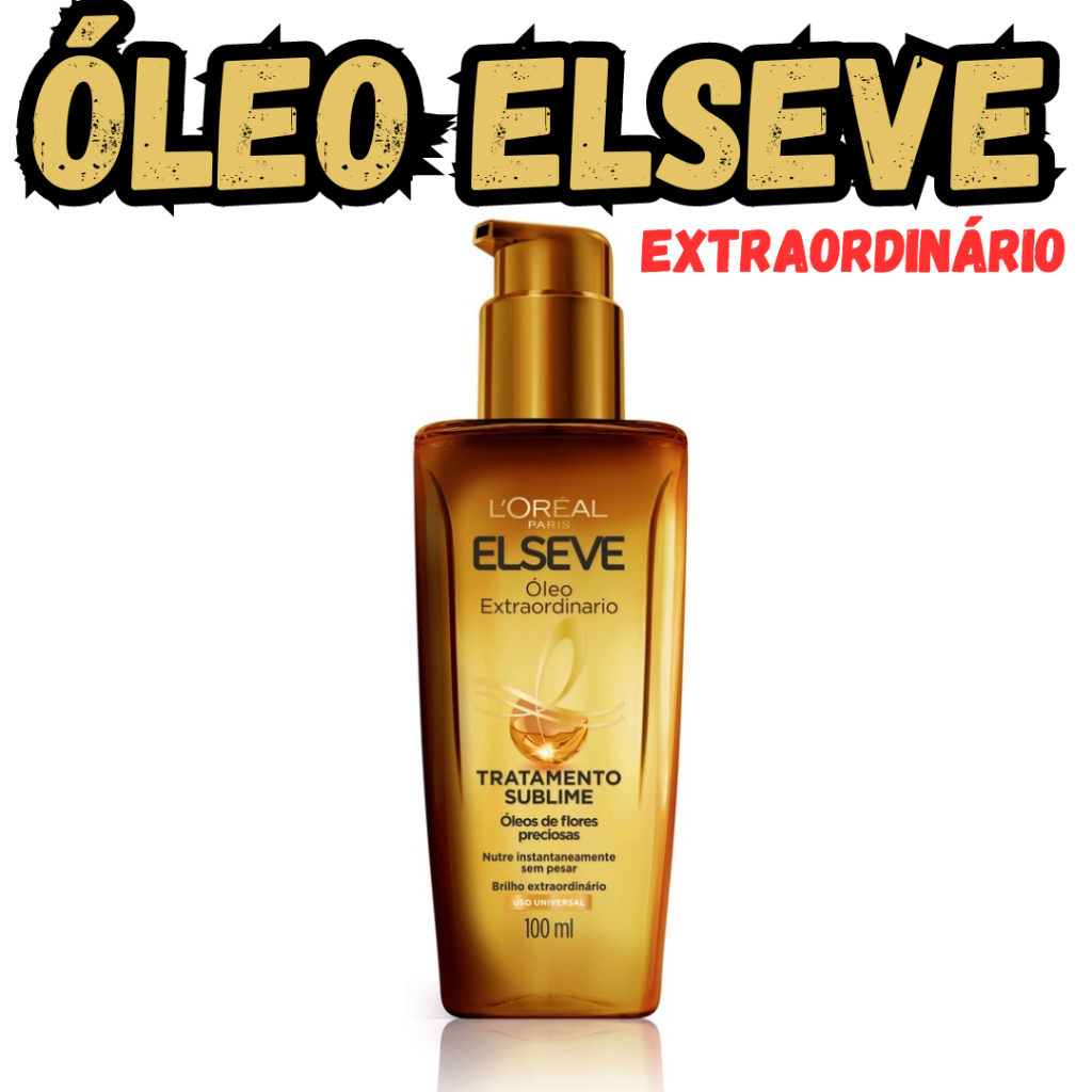 Óleo Extraordinário Elseve Oleo Extraordinario Reparador de Pontas para ...