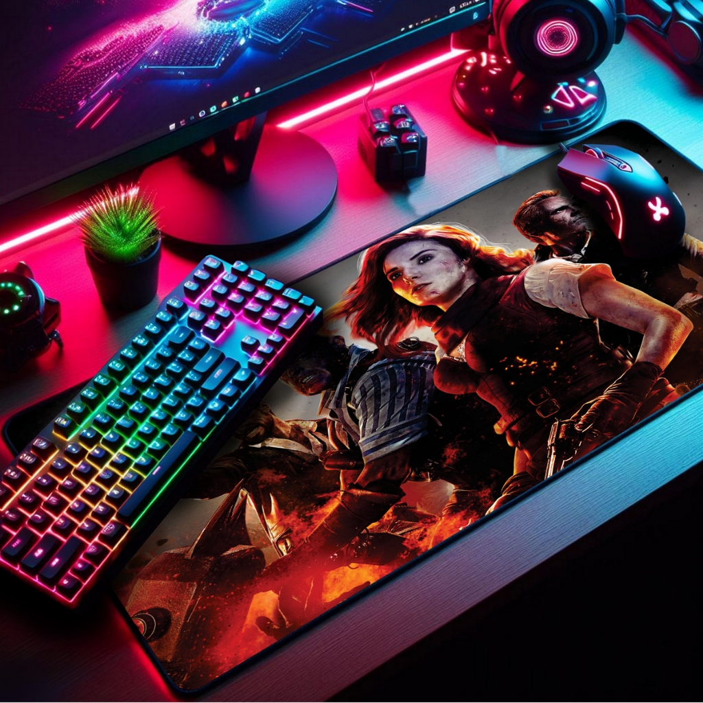 Mouse Pad Gamer Speed Extra Grande 90x40cm Borda Costurada Diversos ...