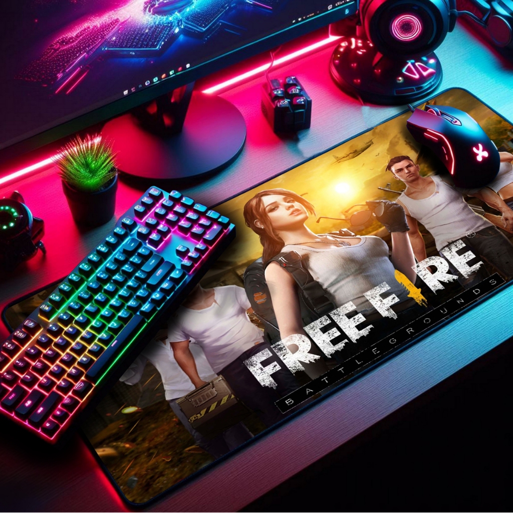 Mouse Pad Gamer Speed Extra Grande 90x40cm Borda Costurada Diversos ...