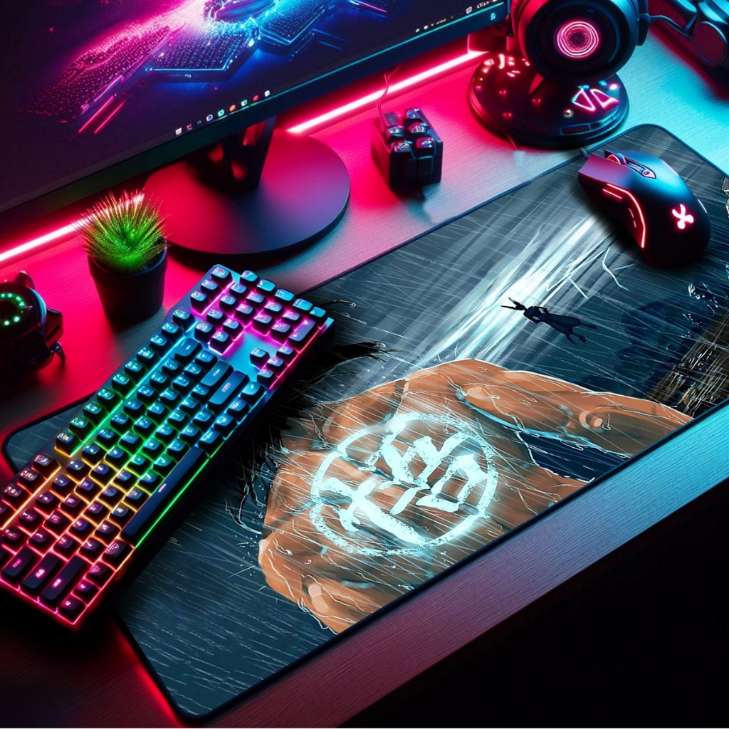 Mouse Pad Gamer Speed Extra Grande 90x40cm Borda Costurada Diversos ...
