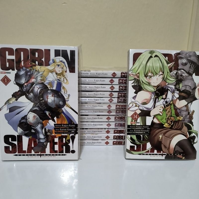 Goblin Slayer 1 ao 14 - mangá em português | Shopee Brasil
