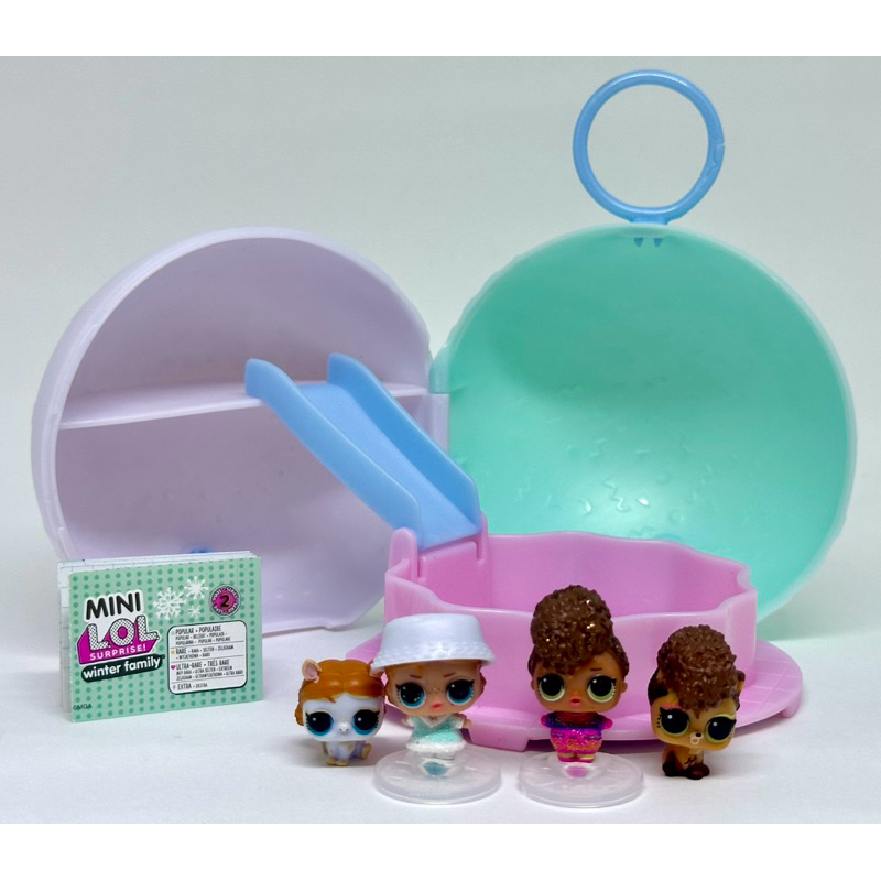 Boneca Lol Surprise Mini Family Winter - Rip Tide e Vacay Babay! Rara ...