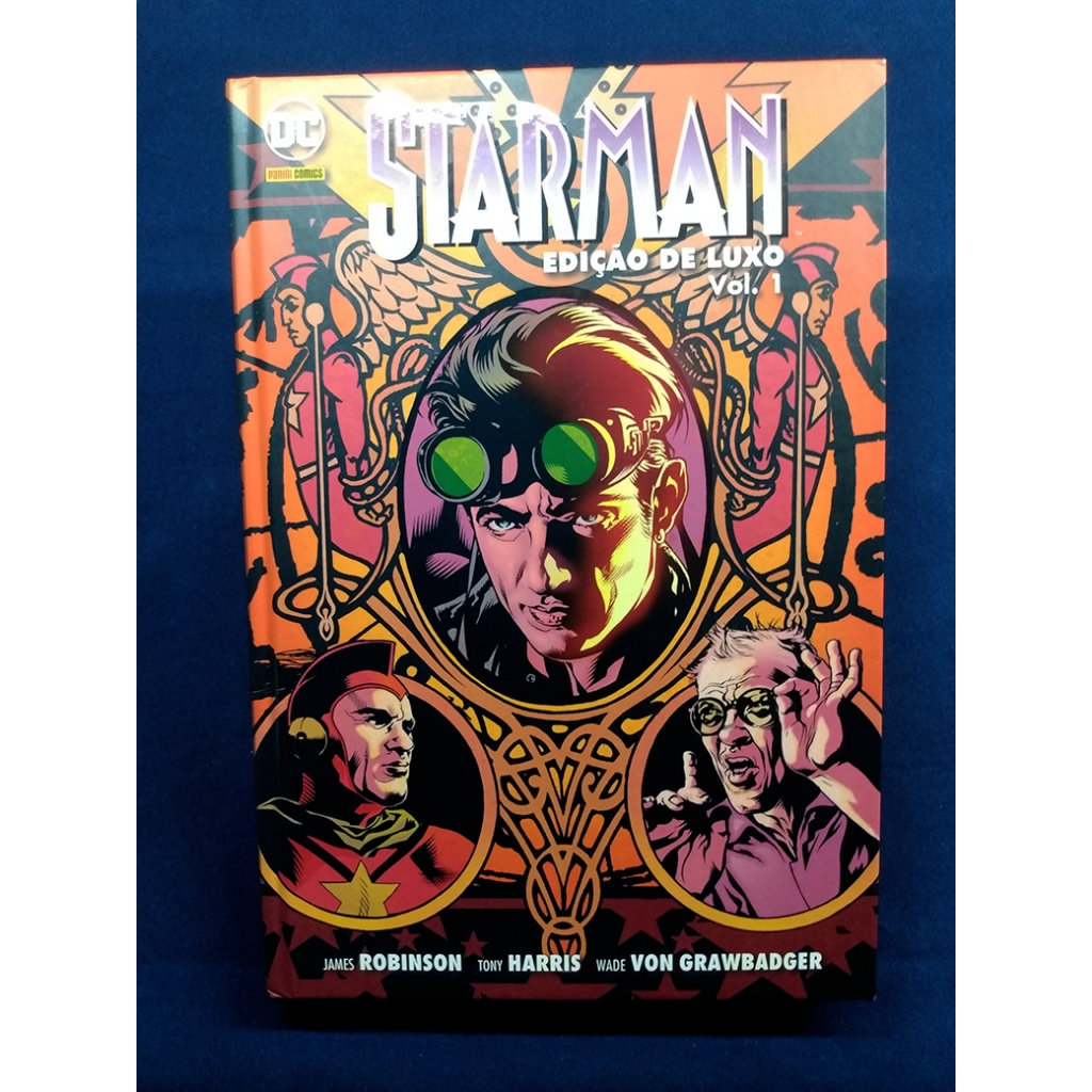 HQ Starman Edição de Luxo Volume UM Capa Dura lombada quadrada DC ...