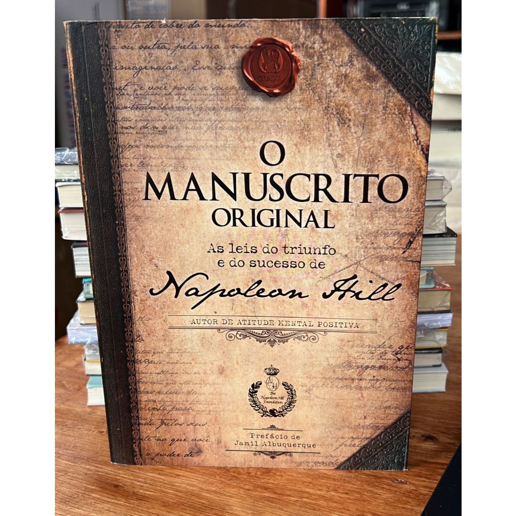 O manuscrito original | Shopee Brasil