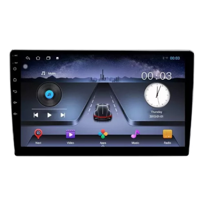 Central Multimidia Carro Tela 10 Rotativa Android Carplay | Shopee Brasil