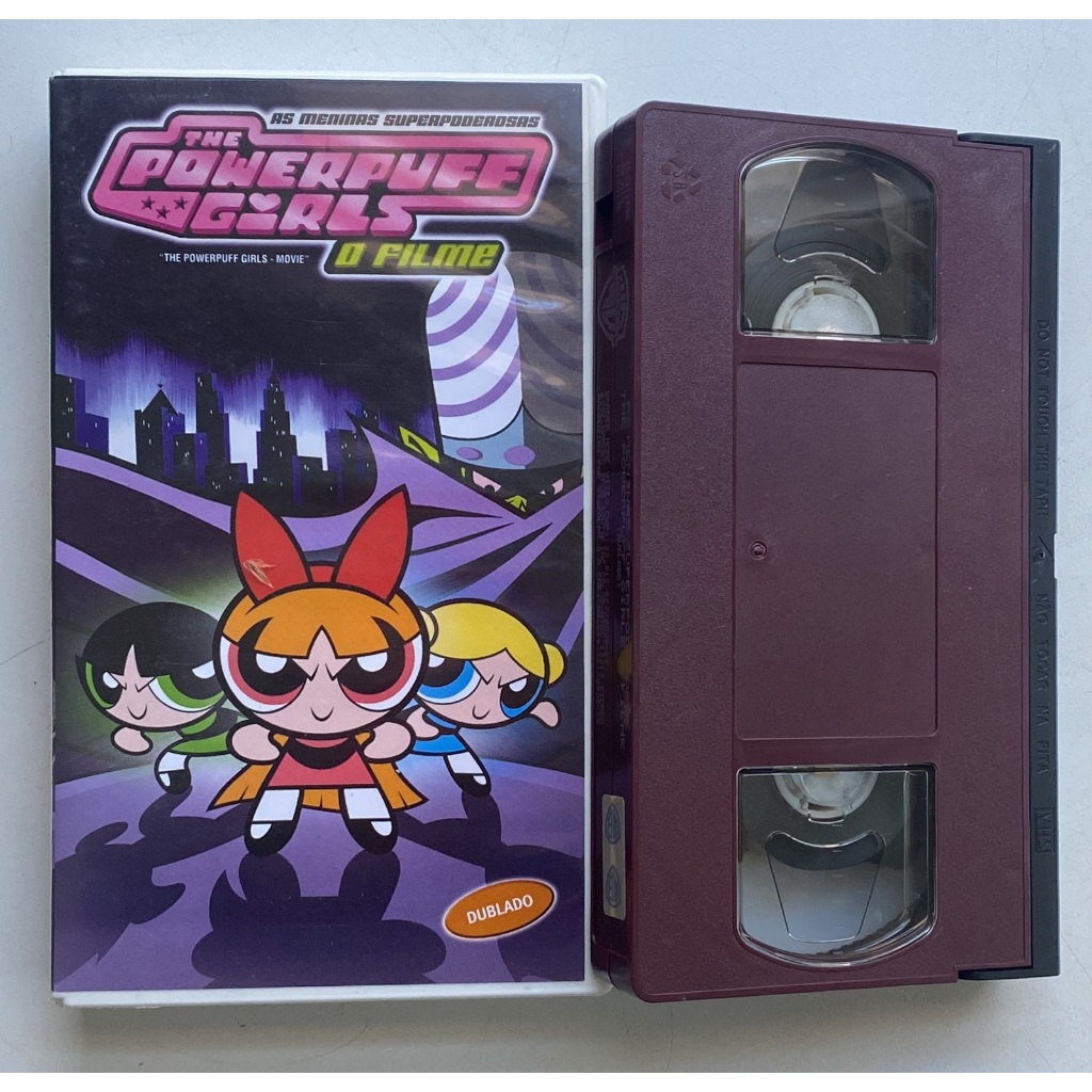 Fita Vhs Original - As Meninas Superpoderosas - O Filme | Shopee Brasil