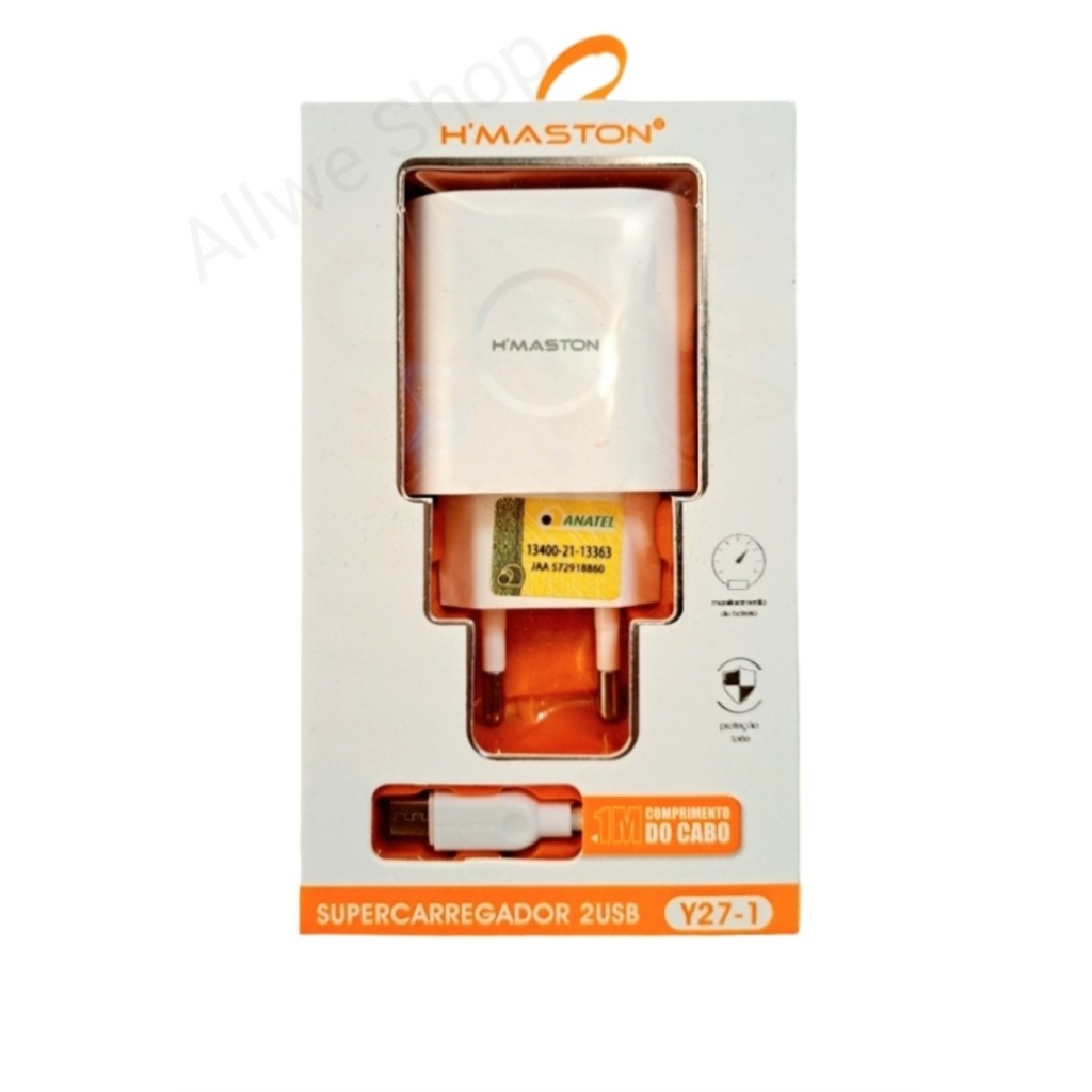 Kit 10 Carregadores Carga Rápida Hmaston Atacado | Shopee Brasil