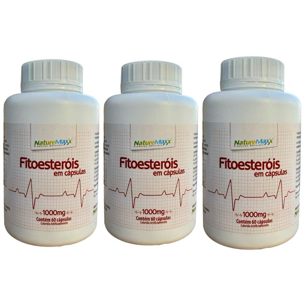 Naturemaxx Produtos Naturais - Fitoesteróis 1000mg 60 Cápsulas (Cada ...