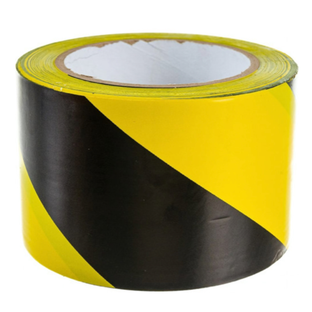 Fita Zebrada Resistente Sinalização - 100m X 7cm | Shopee Brasil