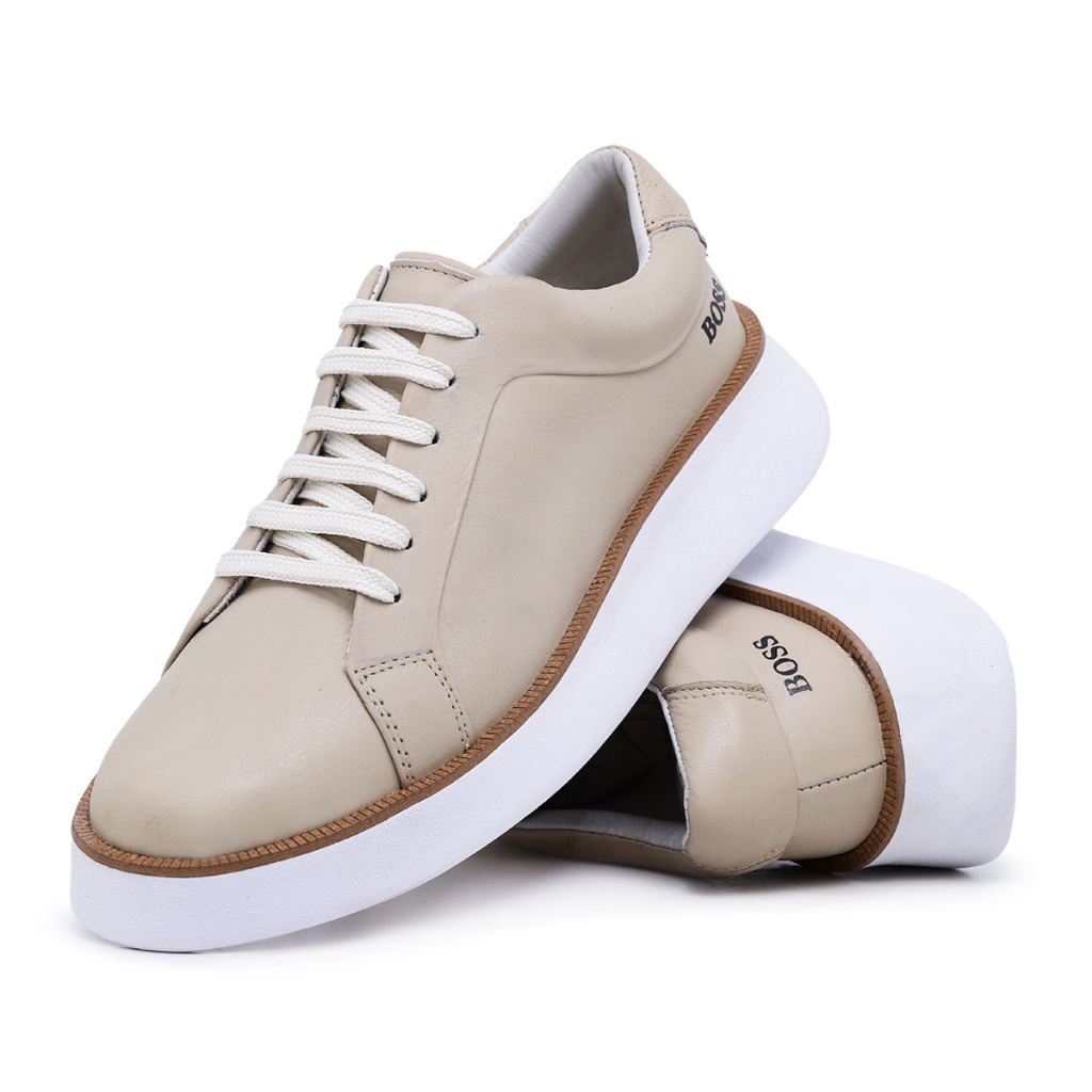 Sapatênis Casual Tênis Social Confortável Sofisticado Sapato Masculino ...