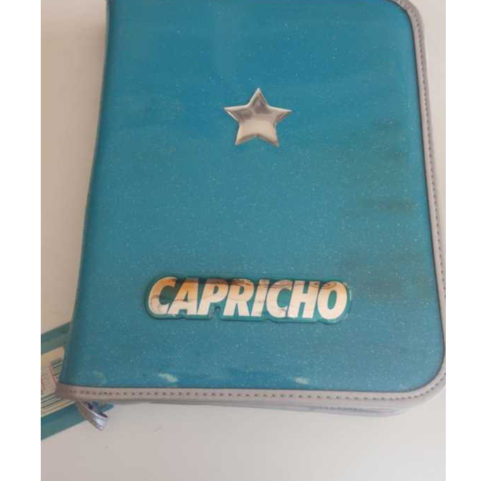 Fichário Ziper Capricho Universitário Tilibra (Ler a descrição do ...