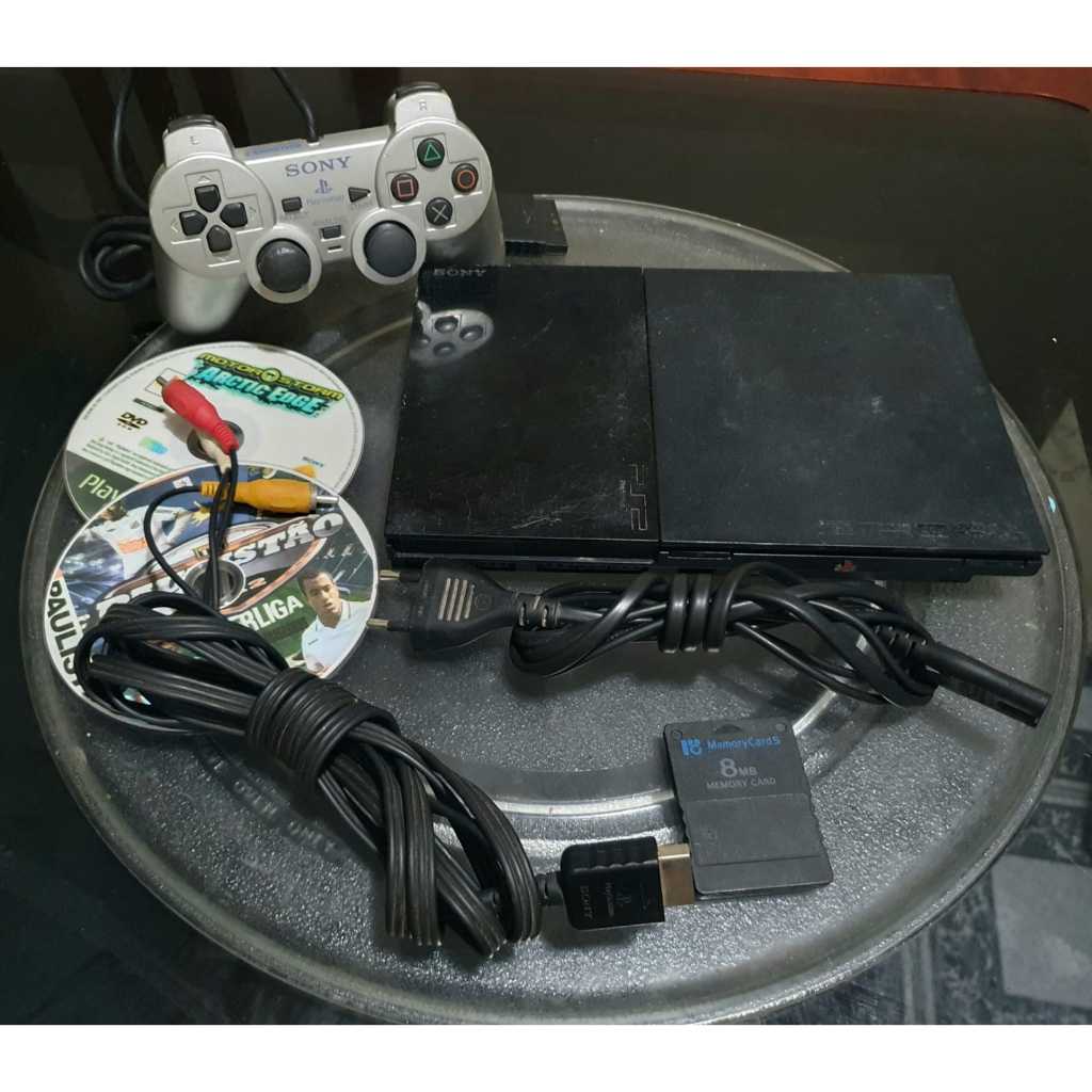 Sony Playstation 2 Ps2 Slim Console Matrix Funcionando 100% A2 | Shopee ...