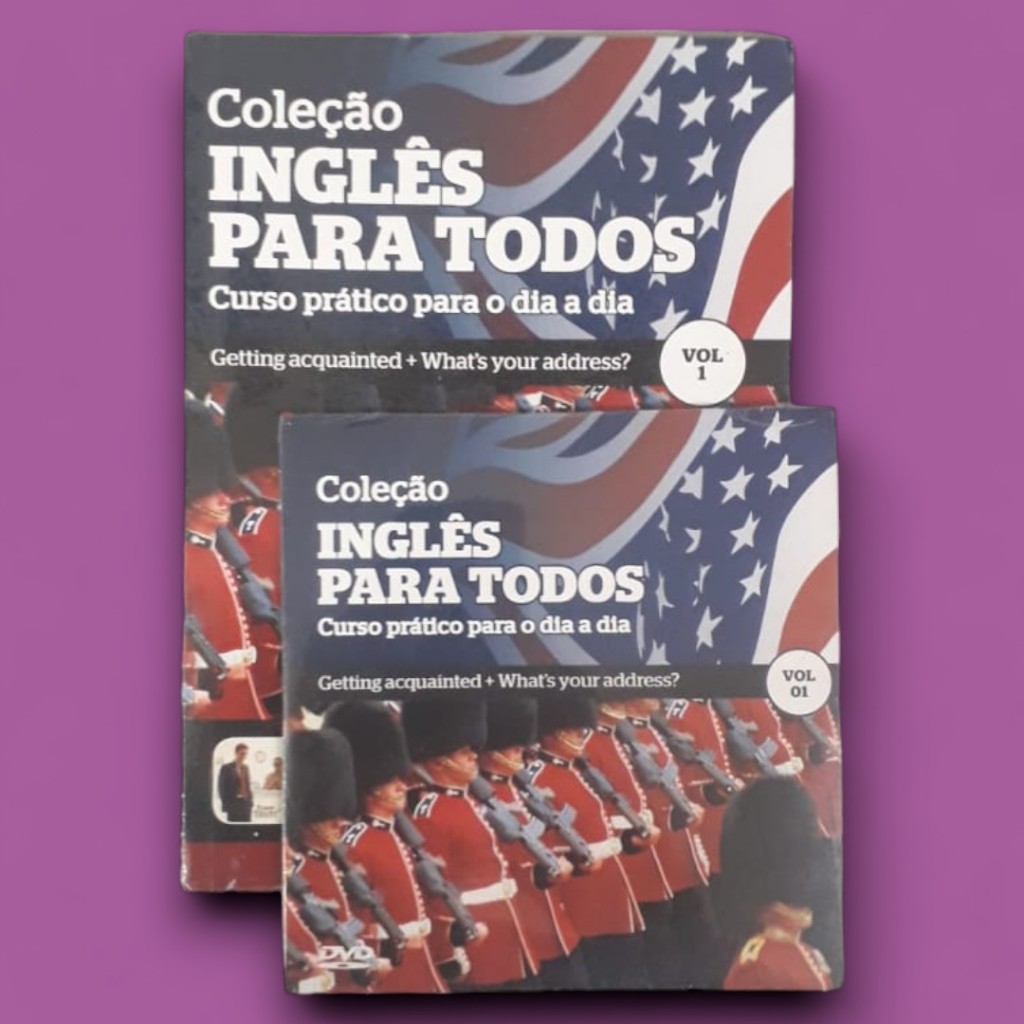 Coleção Inglês Para Todos Curso Prático Do Dia a Dia (Acompanha DVD ...