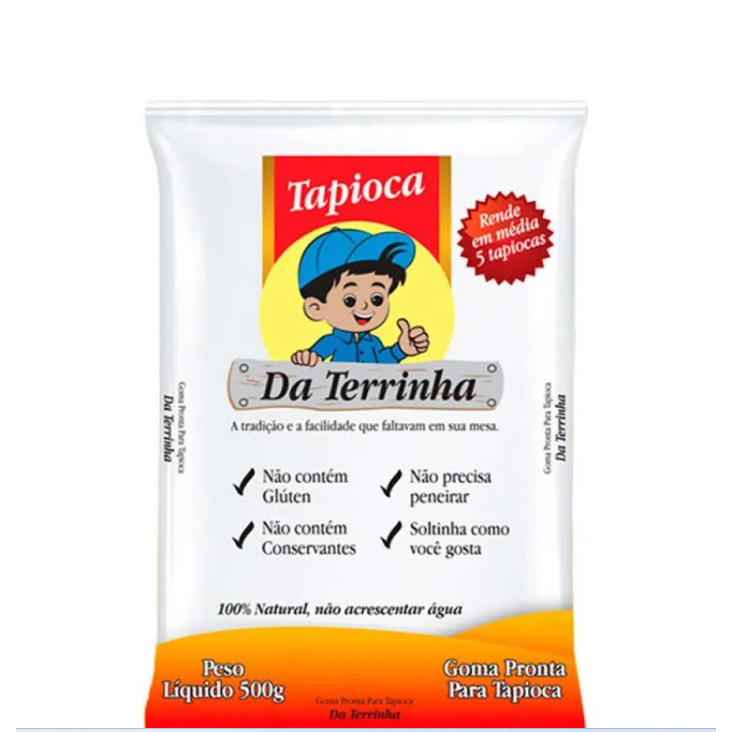 Tapioca da Terrinha 500gr | Shopee Brasil