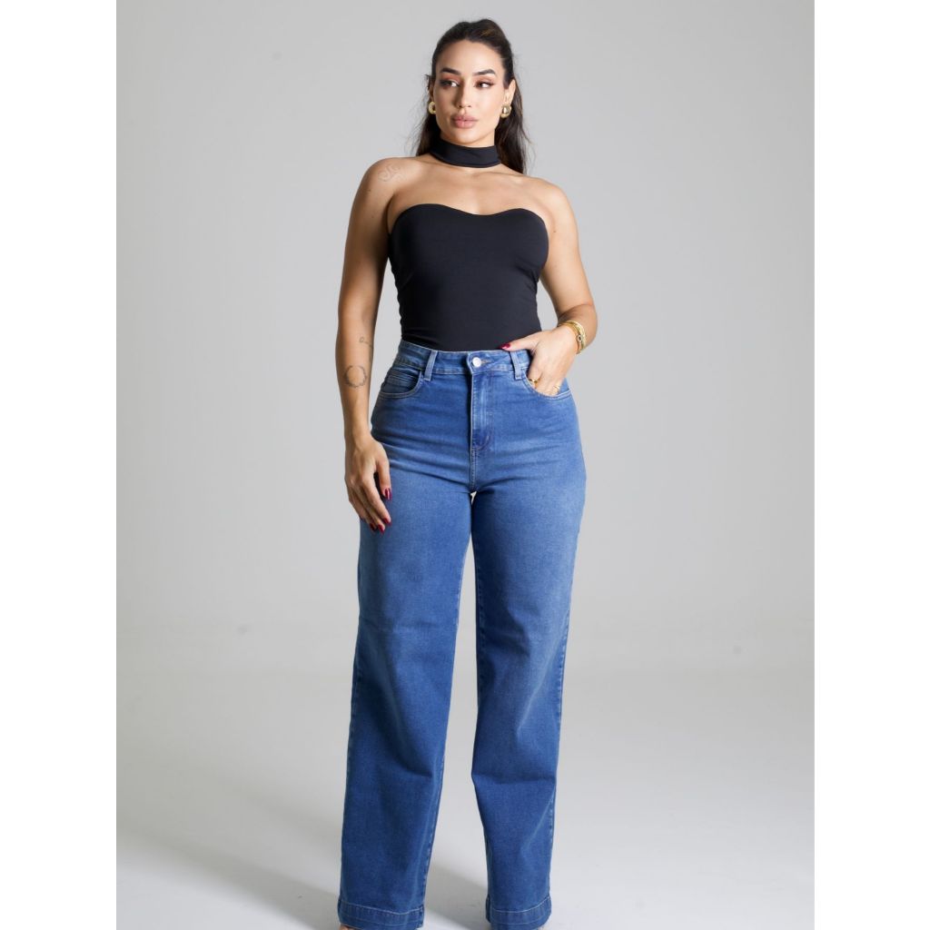 Body Bori Feminino Regata Tomara que Caia Ombro Gola Suspensa Suplex ...