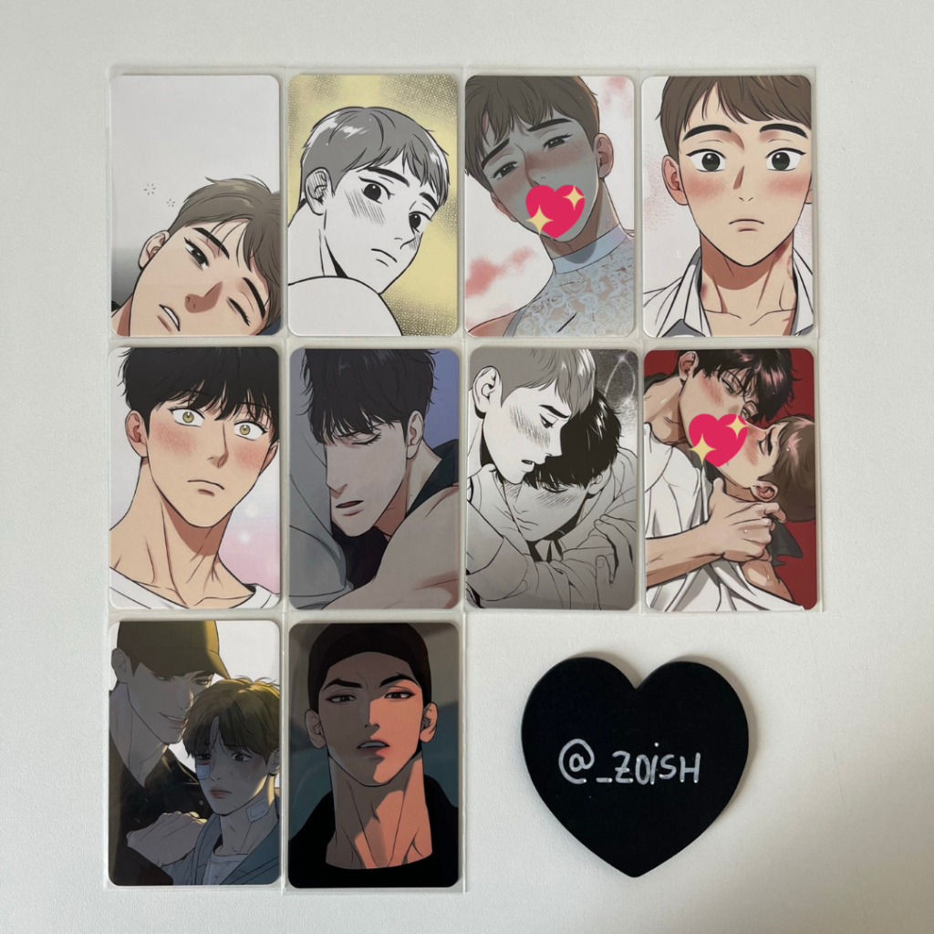 Photocard BL Manhwa - BJ Alex e Jinx | Shopee Brasil