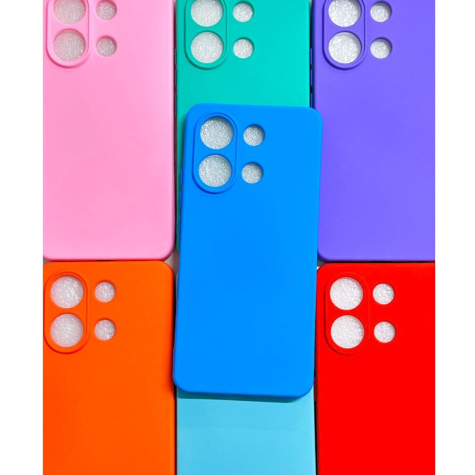 Capa Capinha Xiaomi Redmi Note 13 4G Silicone Aveludado | Shopee Brasil