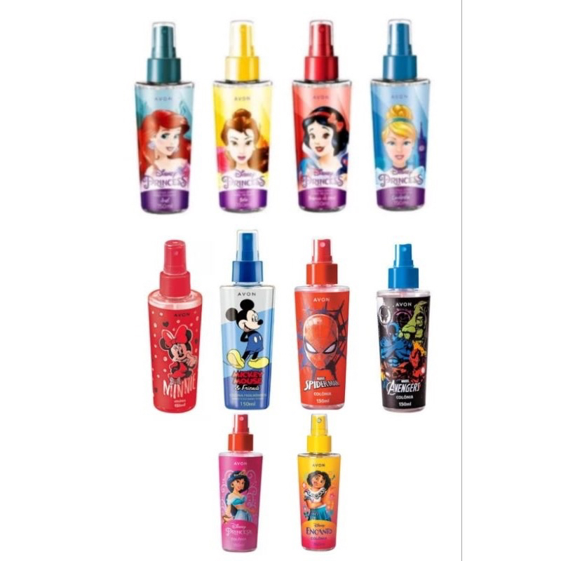 Colônia Avon Linha Infantil Disney & Marvel 150 ML - Presente Criativo ...