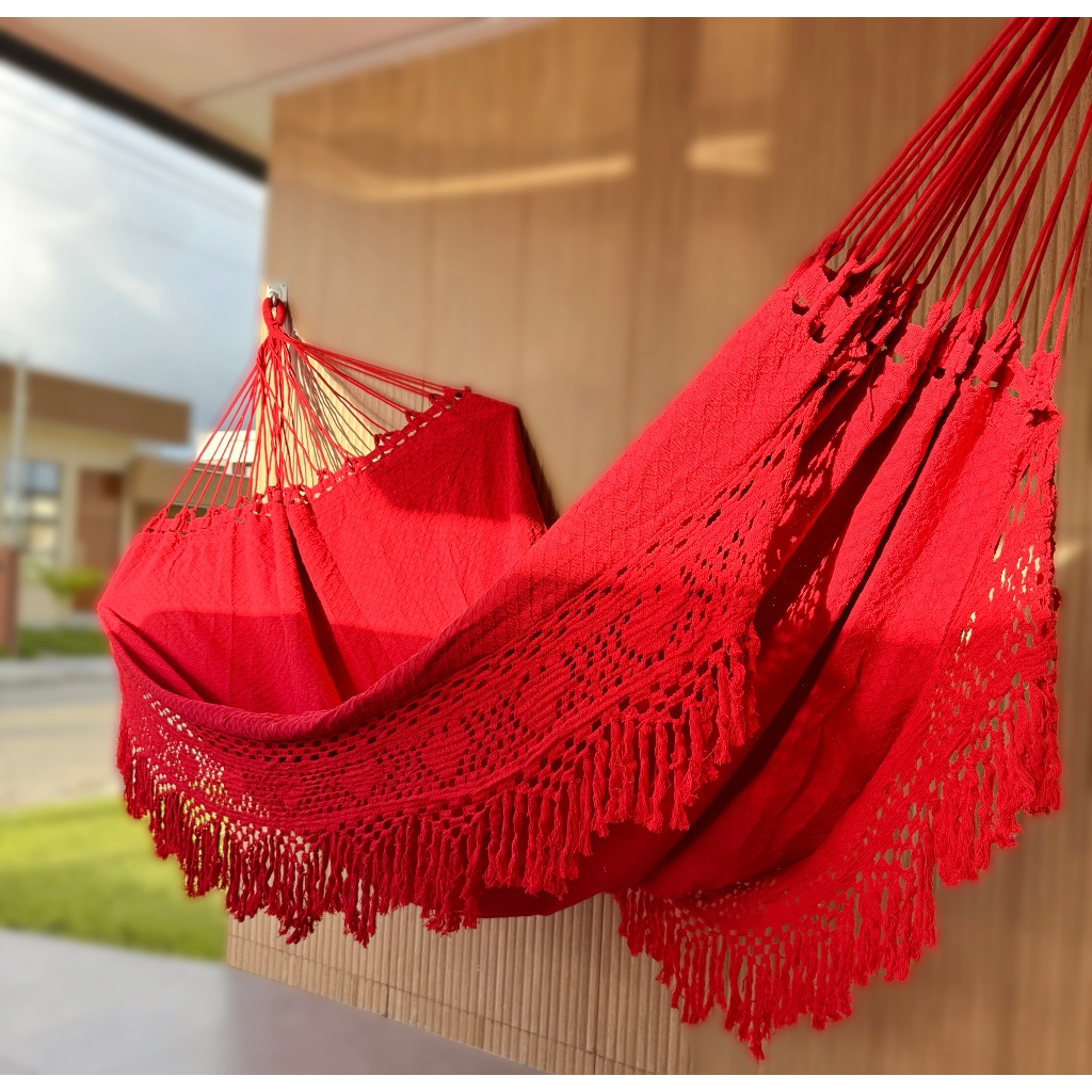 Rede De Descanso Dormir 4.5 METROS Toda Reforçada Até 350kg Bucho De ...