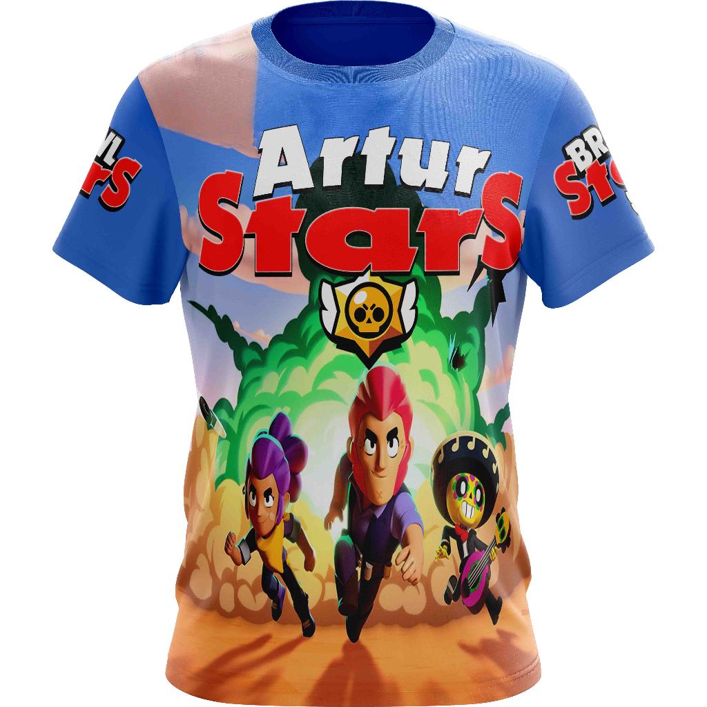 Camiseta Camisa BRAW STAR - ADULTO e INFANTIL | Shopee Brasil