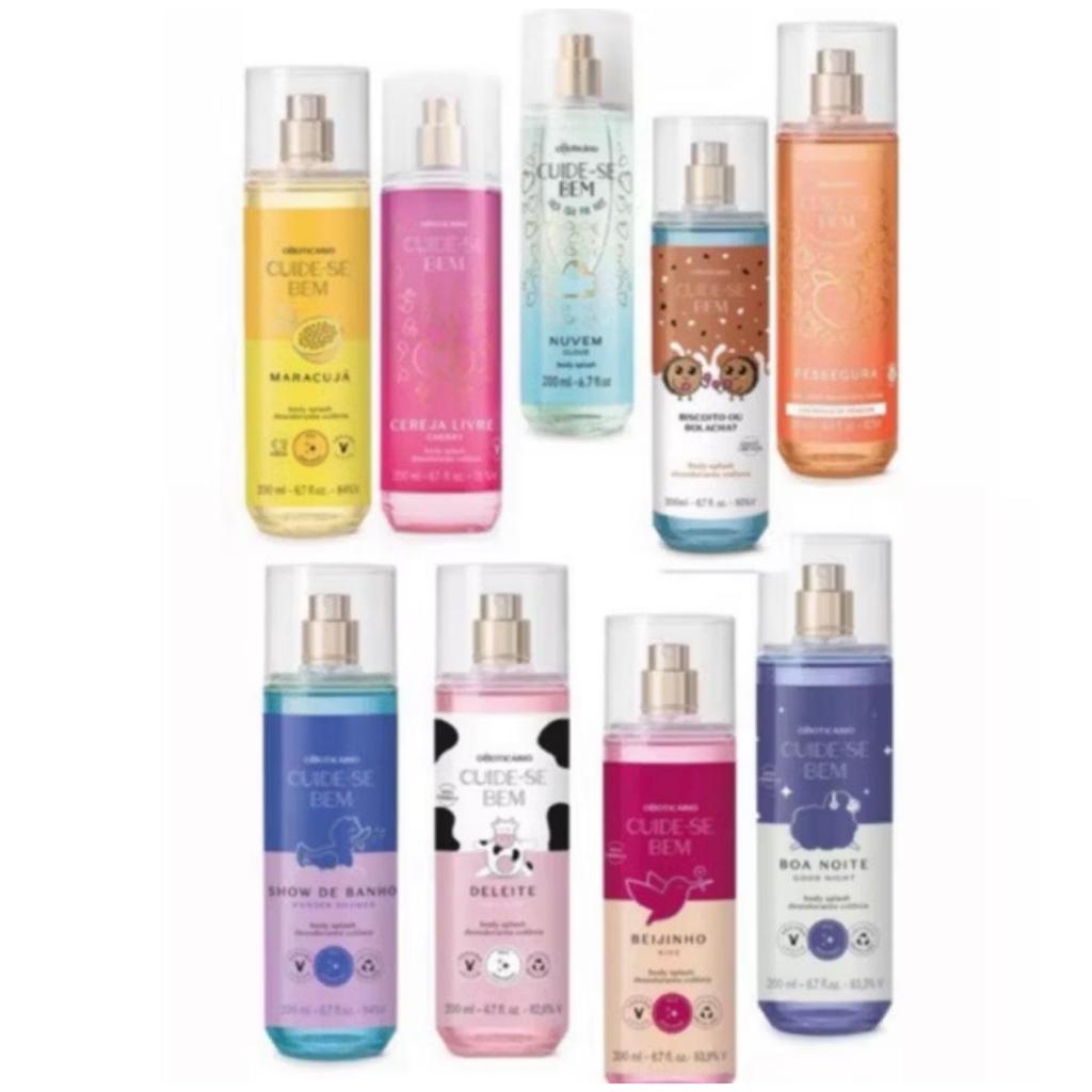 Body Splash Desodorante Colonia Cuide-se bem 200ml | Shopee Brasil