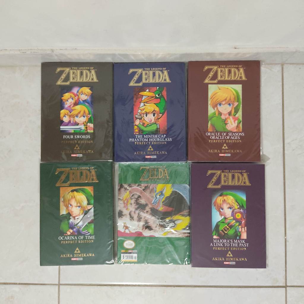 The Legend of Zelda Perfect Edition - Coleção completa | Shopee Brasil