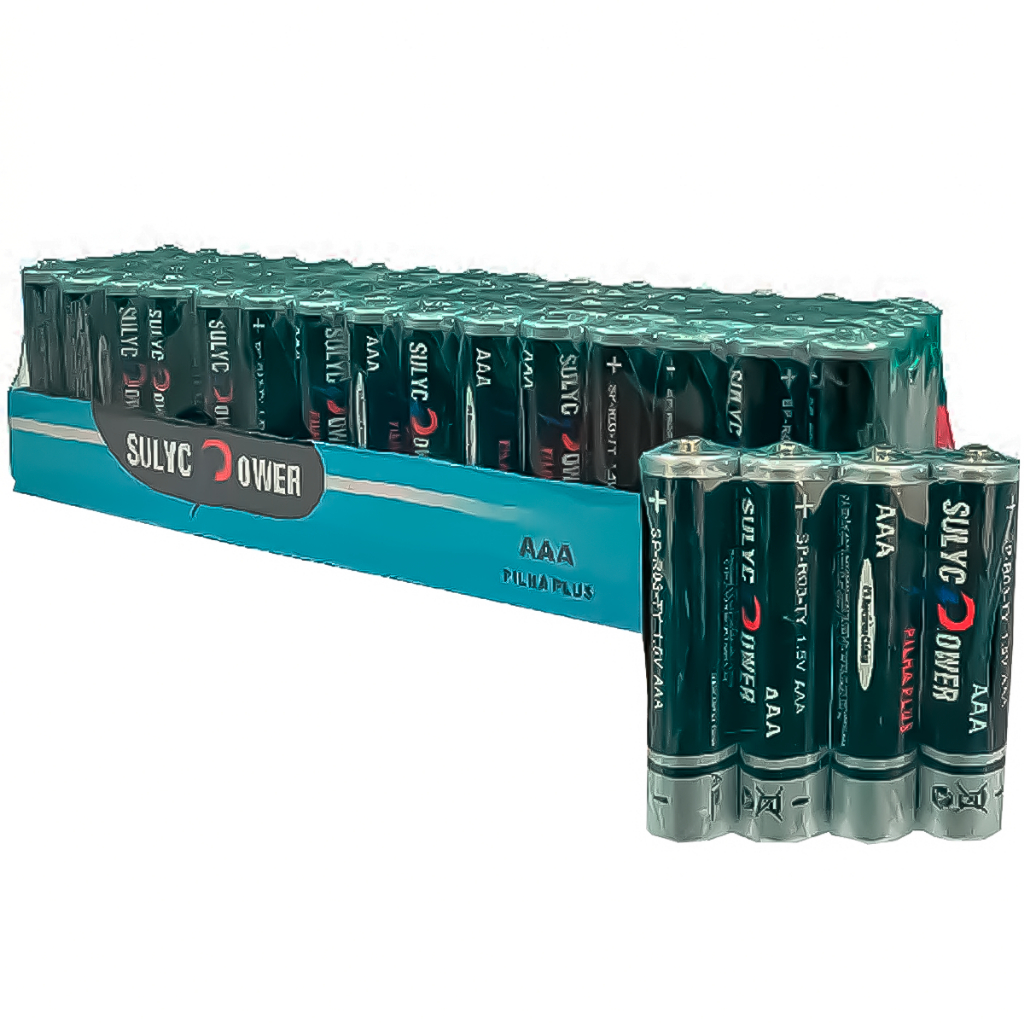 Cartela De Pilha Palito 2AA Ou 3AAA 1,5V De Alta Qualidade Para ...