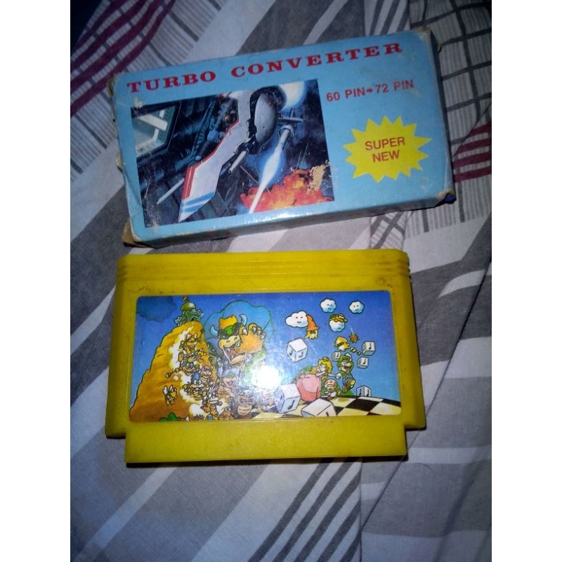 Adaptador para cartuchos de Famicom 60 pinos em console NES nintendinho 72 pinos + cartucho ...