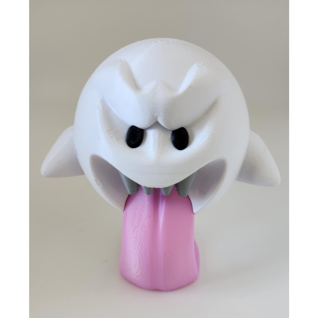 Estátua Fantasma Boo Do Super Mario De Pla - Impressão 3d | Shopee Brasil