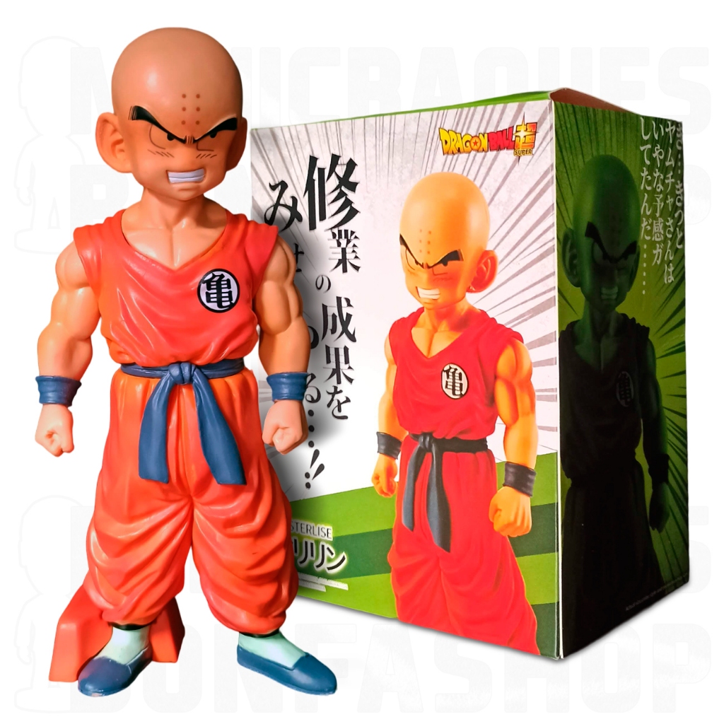 Boneco Action Figure Kuririn Dragon Ball Miniatura Krilin Curirin 17cm ...
