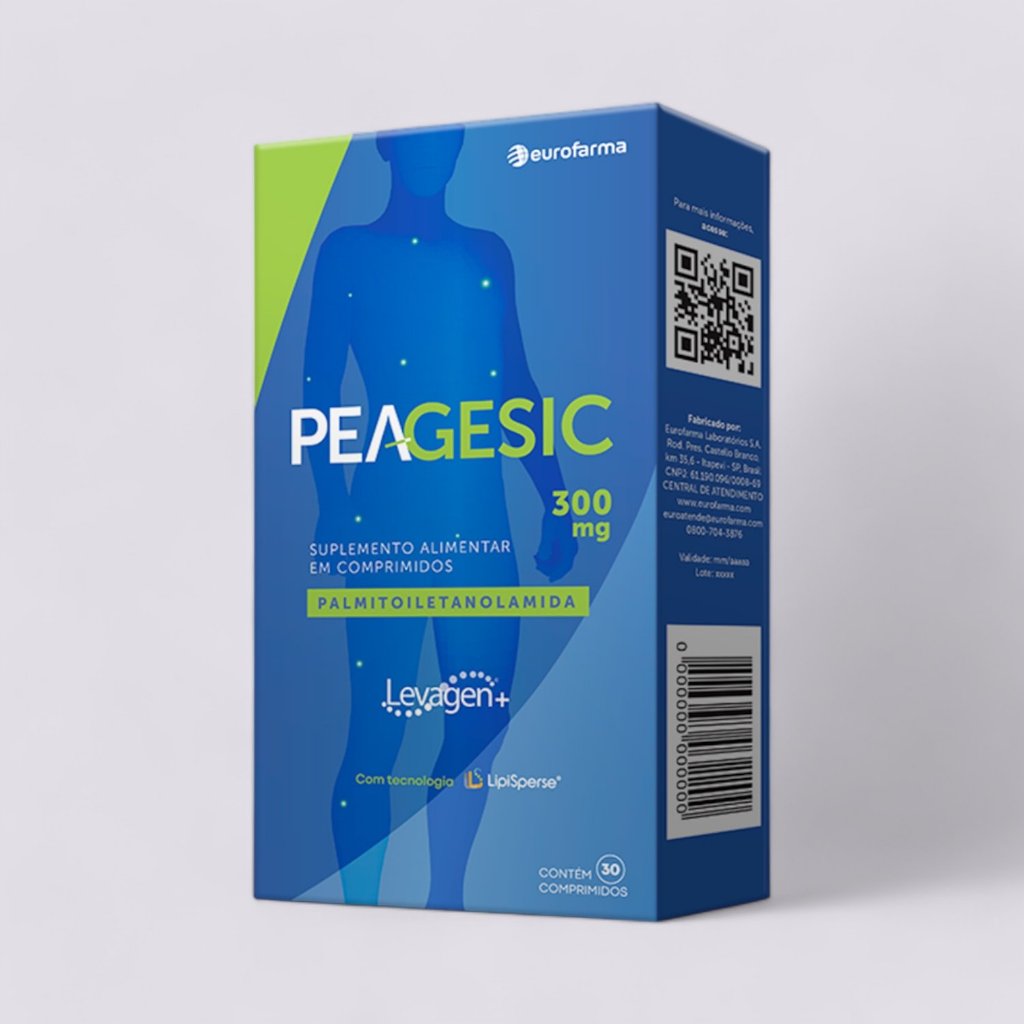 Peagesic Com 30 Comprimidos 300 Mg | Shopee Brasil