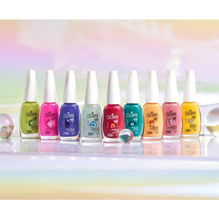 kit esmalte Colorama lançamento Divertidamente 9 unid | Shopee Brasil