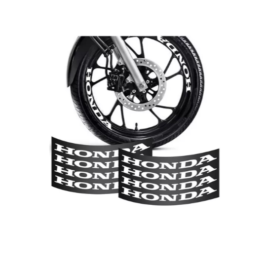 Kit 8 Adesivo Roda Moto Honda Titan Fan Start 125 150 160 | Shopee Brasil