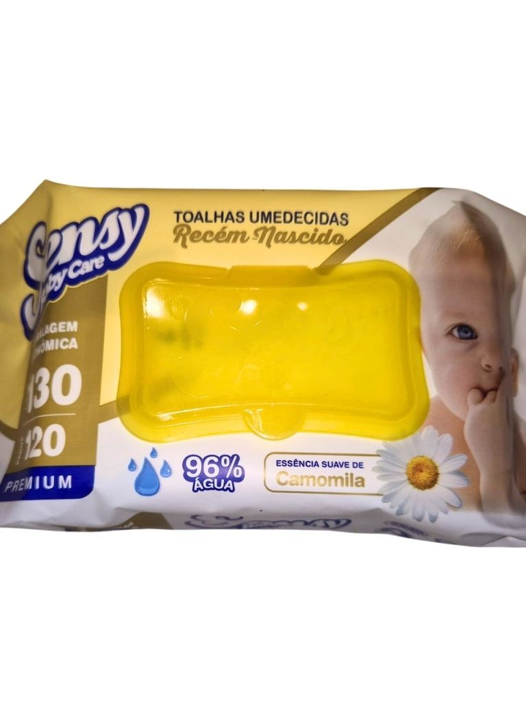 Lenço Toalha Umedecida Sensy Care Leve 130 Pague RN Recém Nascido 120 ...