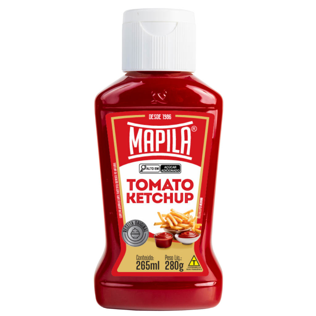 Tomato Ketchup Mapila - 265ml | Shopee Brasil