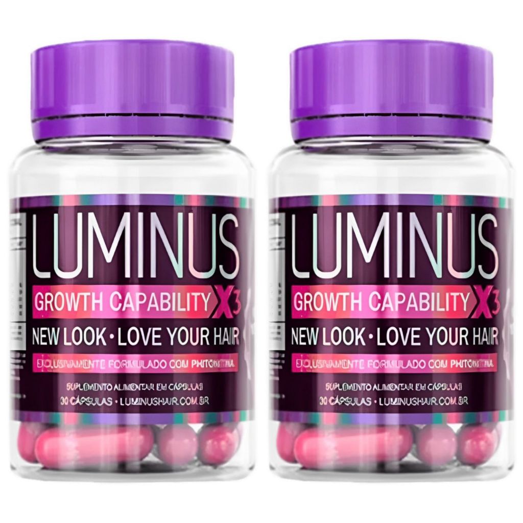 Luminus 30 Cápsulas Cabelo e Unha | Shopee Brasil