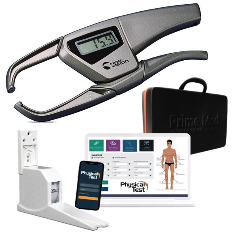 Adipometro Computadorizado Digital Profissional - Prime Med Smart ...