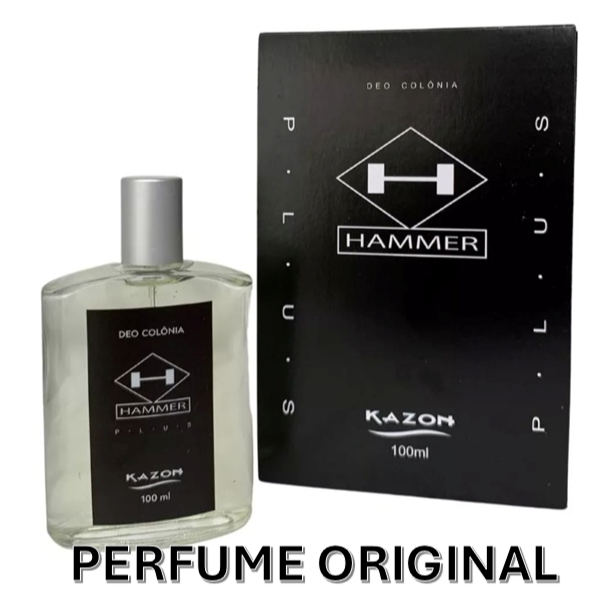 Perfume Deo Colônia Hammer Plus Kazon 100ml - Original | Shopee Brasil