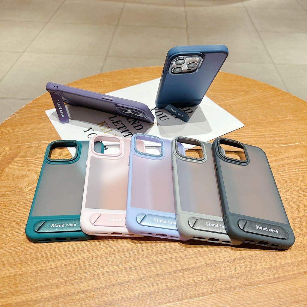 SP07 - Capa Capinha Case Anti Impacto Fosca Com Suporte Borda de ...