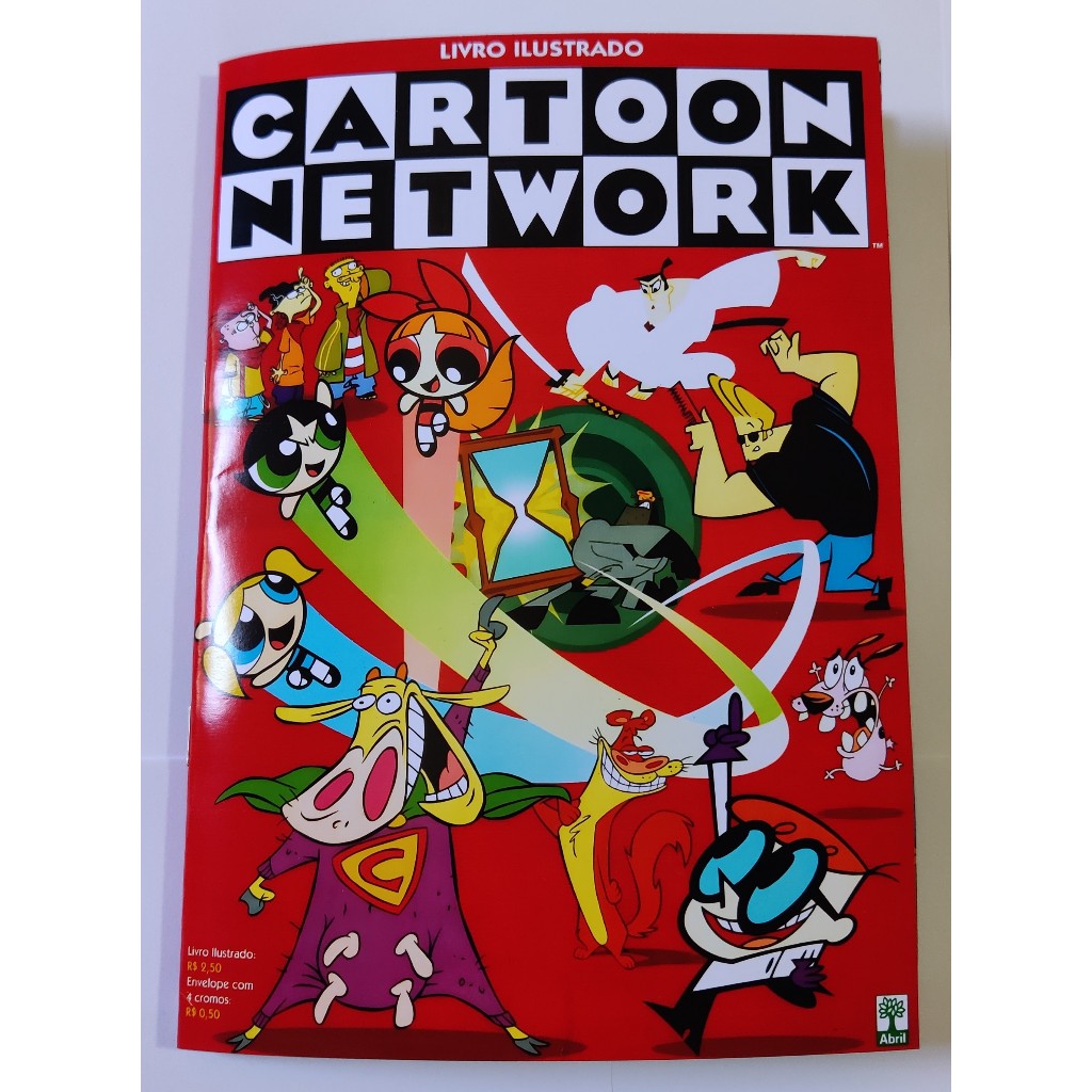 Livro ilustrado Cartoon Network | Shopee Brasil