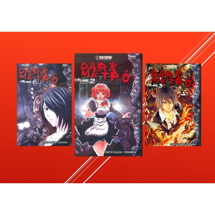 Coleção Mangá Dark Metrô / Tokyo Calen & Yoshiken | Shopee Brasil
