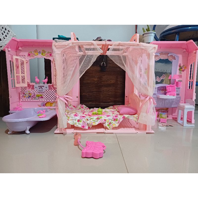 Casa Romântica da Barbie Orginal anos 2000 (com chave mágica) | Shopee ...