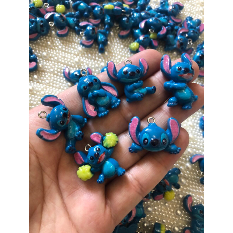 Pingente Stitch em resina 25mm-10 unid | Shopee Brasil