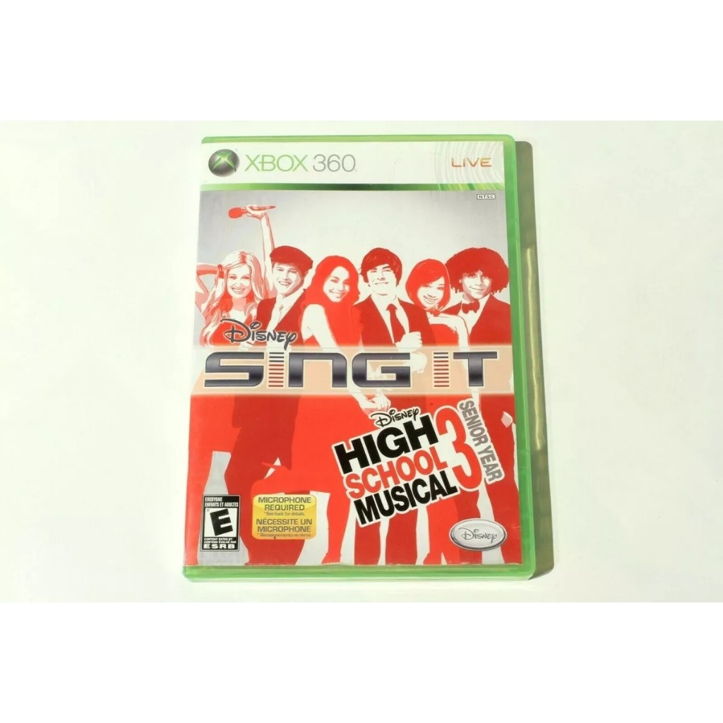 Disney Sing It: High School Musical 3 - Senior Year (Xbox 360) with ...