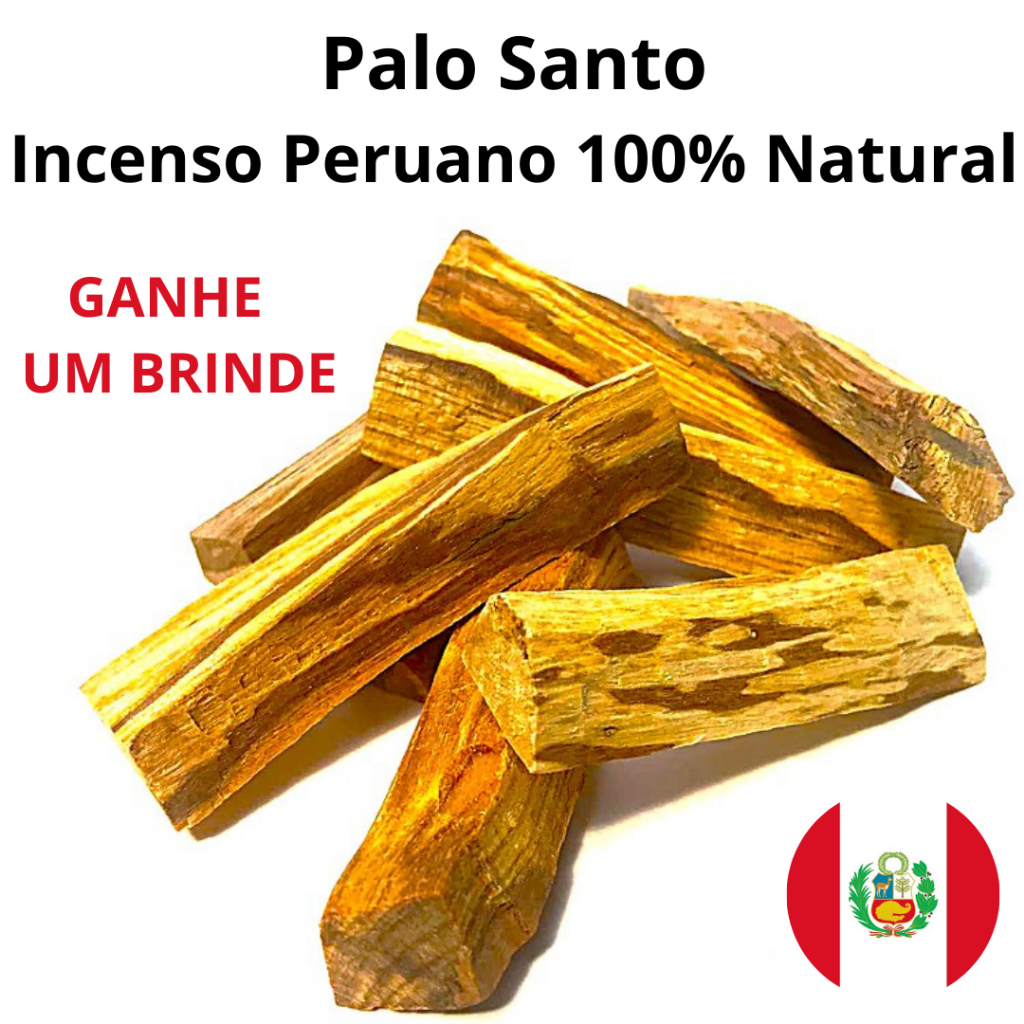 Palo Santo Peruano Original 100% Natural - Incenso Palo Santo, Original ...