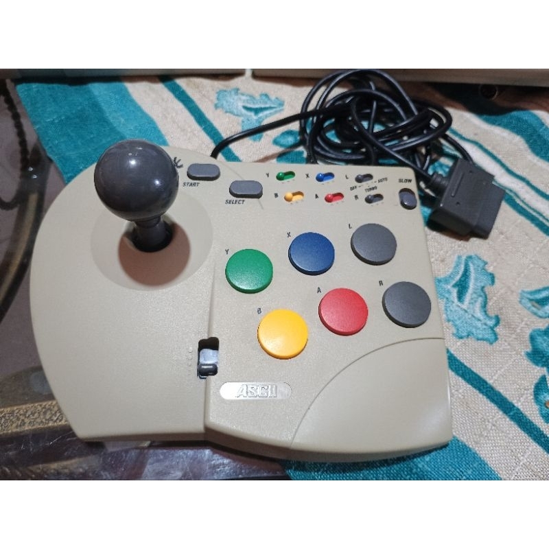 Controle Arcade ASCII Fighter Stick Super Nintendo/Super Famicom ...